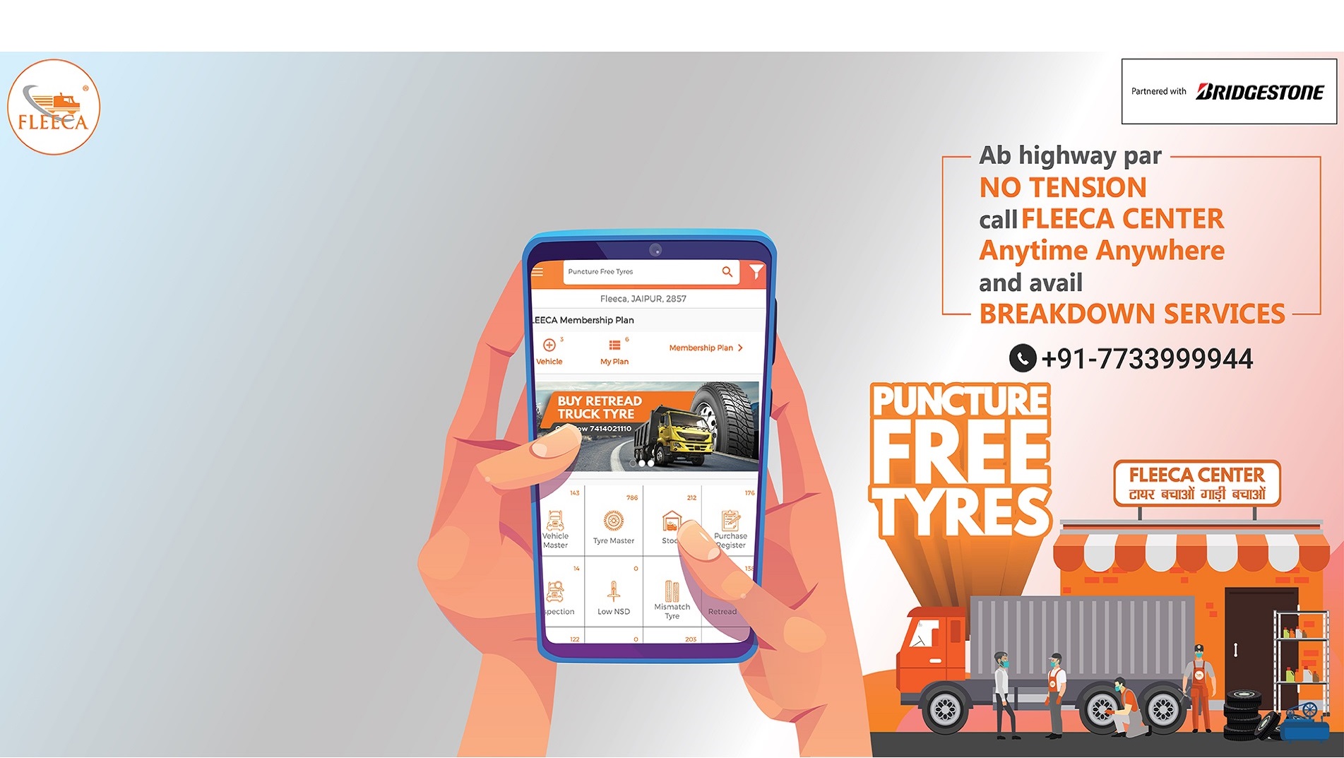 Fleeca India Pvt Ltd - Tyre Bachao, Gaadi Bachao